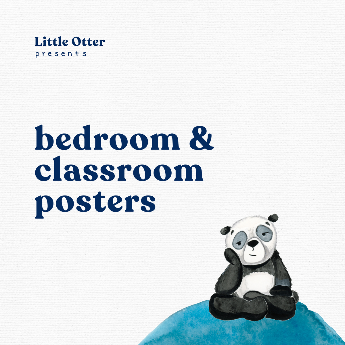 Little Otter Classroom & Bedroom Digital Poster Collection – Little ...